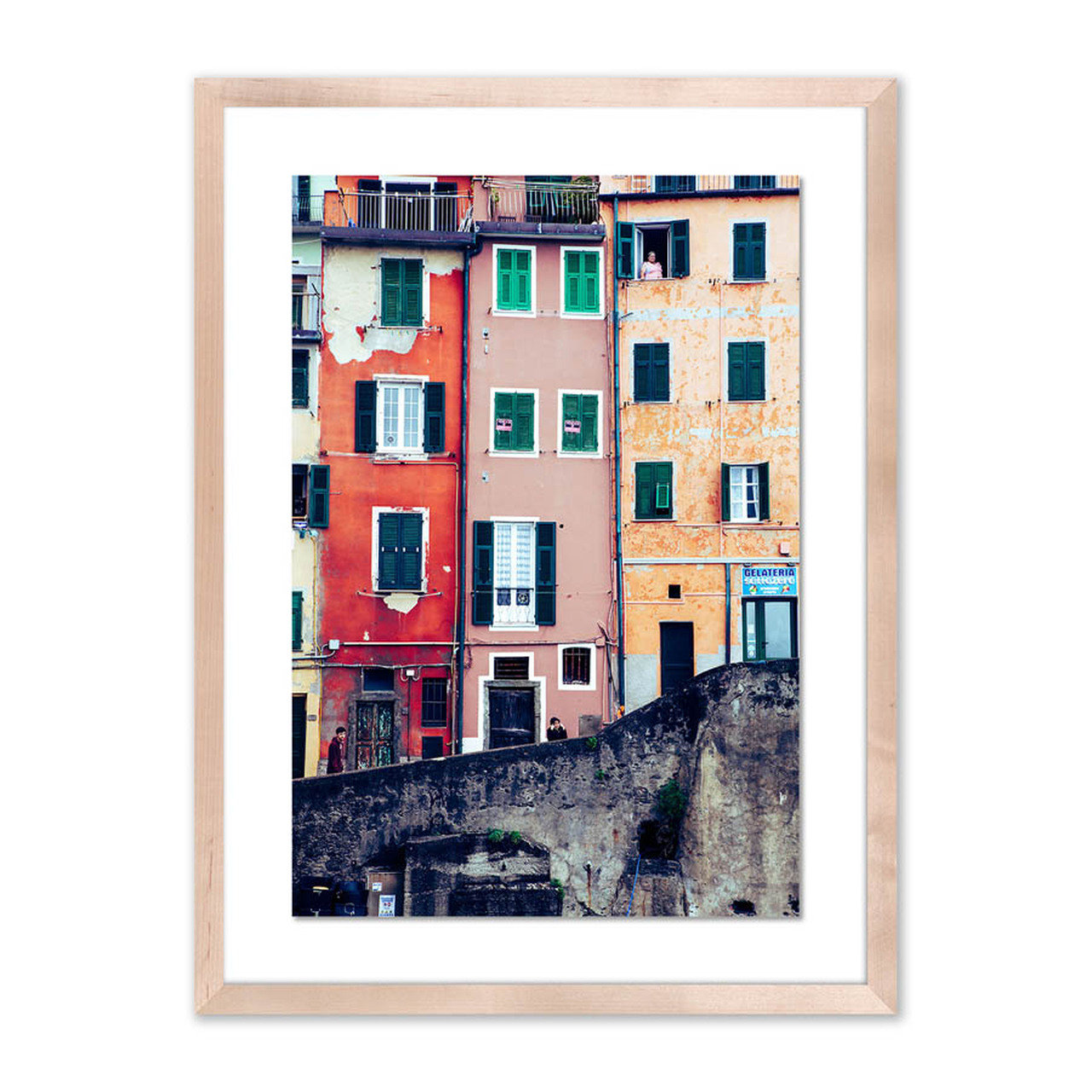Four Hands Art Studio Cinque Terre, Italy Colour by Erica Singleton - Picture Frame Photograph ...